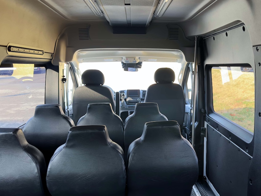 Van: Promaster FR Conv (RR) (#23399) - Carpenter Bus