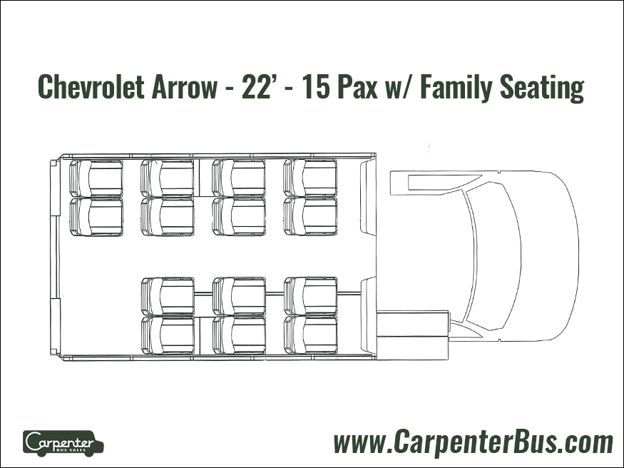 MFSAB: Chevy 3500 Arrow MFSAB (#23487) - Carpenter Bus