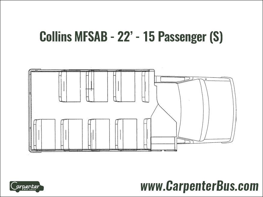 MFSAB: Ford E350 Collins MFSAB (#24098) - Carpenter Bus