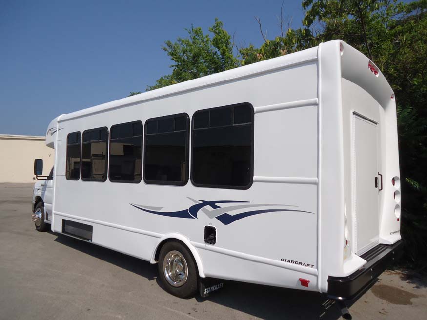 Midsize: Ford E450 Starcraft MVP (#25029) - Carpenter Bus